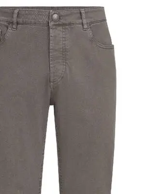 Brunello Cucinelli Belt Loop Jeans - Gray
