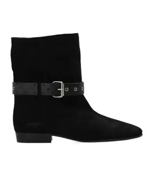 Isabel Marant Étoile Buckled Ankle Boots - Black