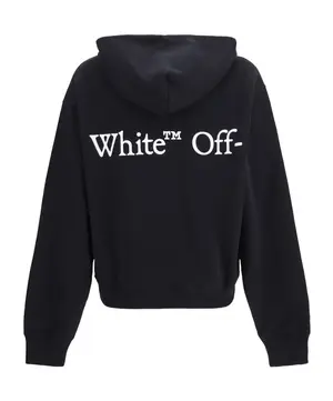 Off-White Bookish Scarf Logo-print Hoodie