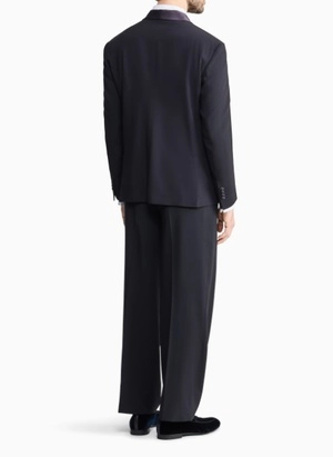 Giorgio Armani Satin Shawl Lapel Suit