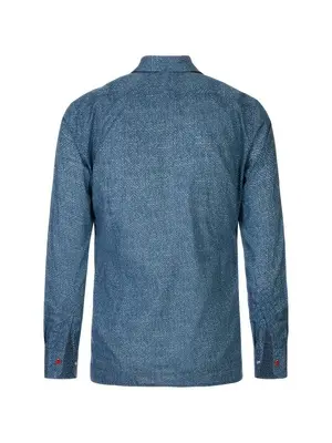 Kiton Patterned-print Button-up Shirt