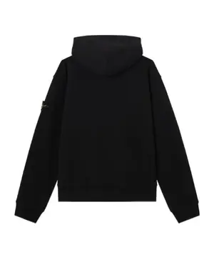 Stone Island Logo Patch Pouch Pocket Hoodie