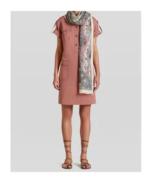Etro Multicoloured Cashmere Scarf