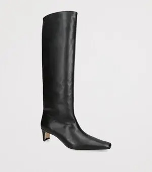 Staud Leather Wally Knee-high Boots 55