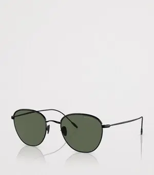 Giorgio Armani Rounded Square Sunglasses