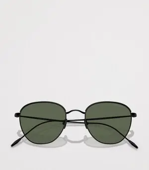 Giorgio Armani Rounded Square Sunglasses