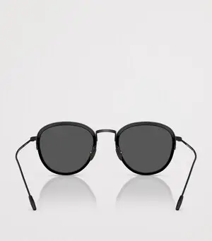 Giorgio Armani Metal Round Sunglasses