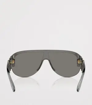 Versace Aviator Sunglasses With Medusa Detail
