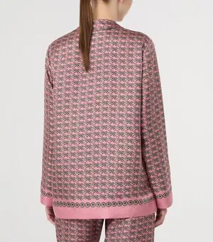 Max Mara Silk Printed Shirt