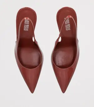 Paris Texas Patent Leather Lidia Slingback Pumps 105