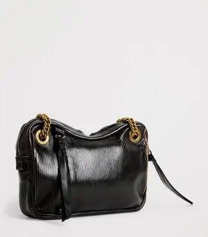 VIVIENNE WESTWOOD Medium Leather Shoulder Bag
