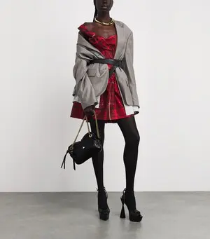 VIVIENNE WESTWOOD Medium Leather Shoulder Bag