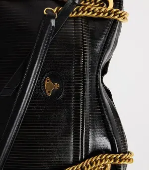 VIVIENNE WESTWOOD Medium Leather Shoulder Bag