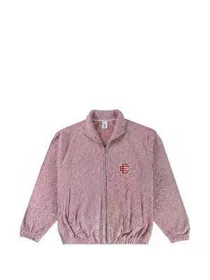 ERIC EMANUEL Bouclé Logo-embroidered Sweatshirt - Pink
