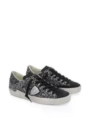 Philippe Model Prsx Sequin-embellished Sneakers