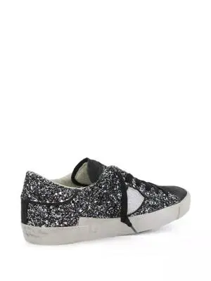 Philippe Model Prsx Sequin-embellished Sneakers