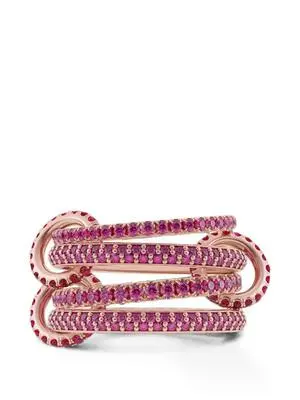 SPINELLI KILCOLLIN Delphinus Rouge Petite Ring - Pink