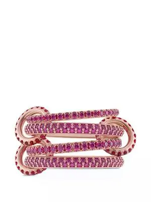 SPINELLI KILCOLLIN Delphinus Rouge Petite Ring - Pink