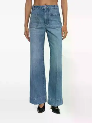 Victoria Beckham Alina Wide-leg Jeans