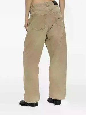 R13 Logo-patch Straight-leg Jeans