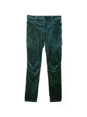 Pierre Balmain Velvet Slim-fit Trousers