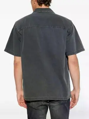 DIESEL® D-nabil-p Bowling Short-sleeve Denim Shirt