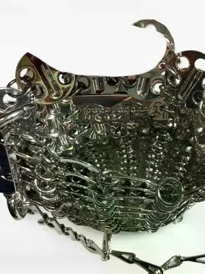 Rabanne Mini Iconic 1969 Metal Shoulder Bag