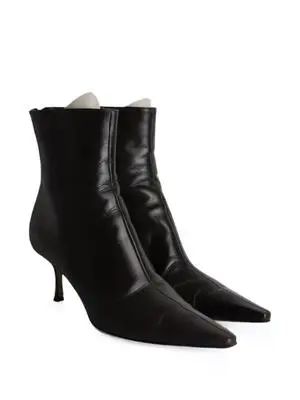 JIMMY CHOO Pointed-toe Ankle Boots