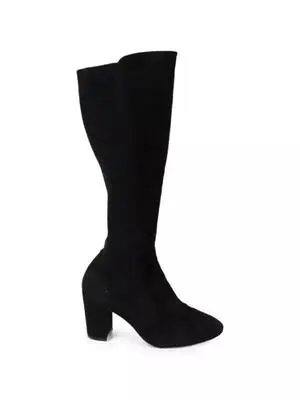 STUART WEITZMAN Livia 80 Knee-high Suede Boots