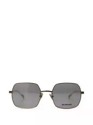Balenciaga Square Sunglasses - Gold