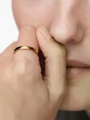 Monica Vinader Polished Band Ring