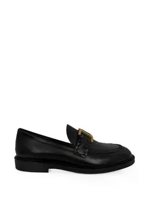 Chloé Marcie Embellished Loafers - Black