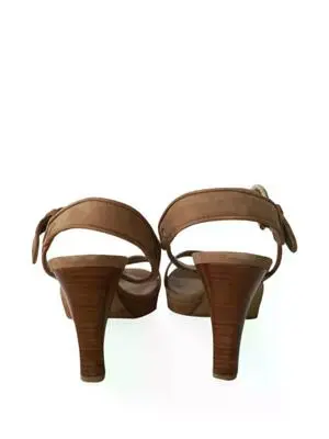 STUART WEITZMAN Strappy Block Sandals
