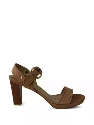 STUART WEITZMAN Strappy Block Heel Sandals
