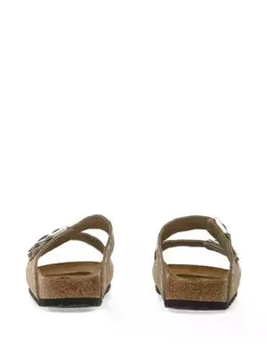 BIRKENSTOCK Arizona Rivet Stud-embellished Sandals - Neutrals