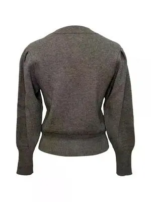 ISABEL MARANT VINTAGE Kelaya Puffed-sleeve Sweater