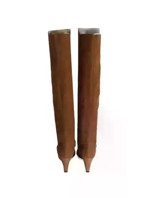 STUART WEITZMAN Blaire Wedge Knee-high Boots - Neutrals