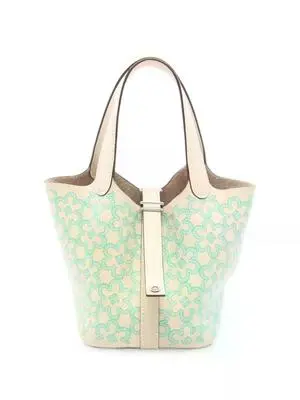 Hermès 2022 Picotin Lock Lucky Daisy Tote Bag - Neutrals