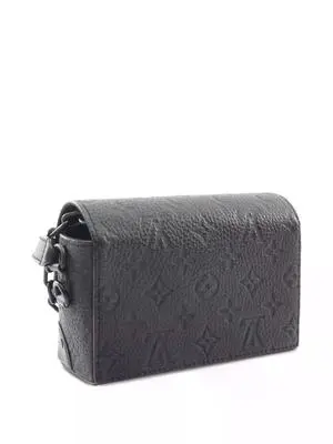 LOUIS VUITTON 2000s Monogram Taurillon Leather Steamer Shoulder Bag