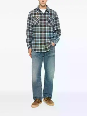 GOD'S TRUE CASHMERE Tartan-pattern Overshirt