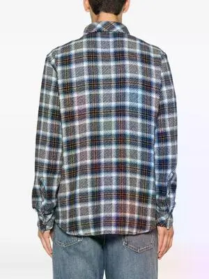 GOD'S TRUE CASHMERE Tartan-pattern Overshirt
