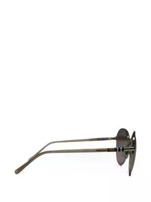 Burberry Gradient Round Sunglasses
