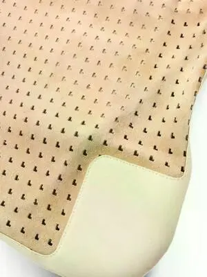 Loewe Perforated Shoulder Bag - Neutrals