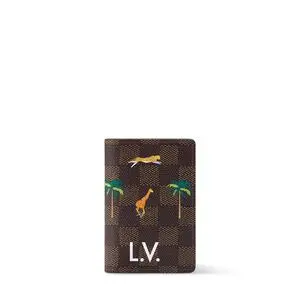 LOUIS VUITTON X The Darjeeling Limited Pocket Organizer - Brown