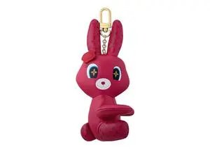 LOUIS VUITTON X Sun Yitian Animogram Bag Charm - Pink