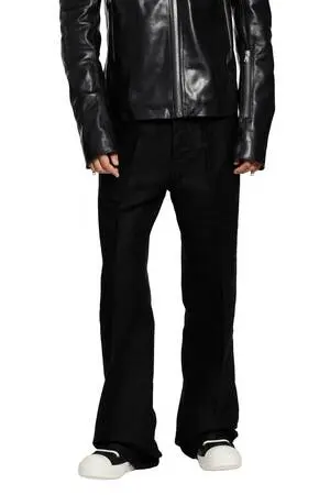 Rick Owens Tower Geth Jeans In Ramie Moleskin