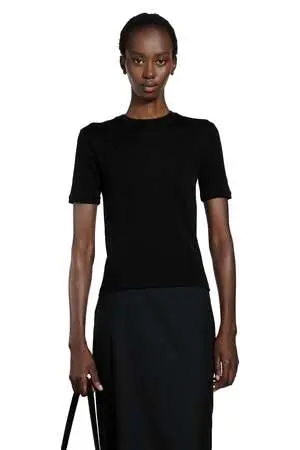 THE ROW Etina Top - Black