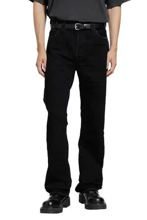 Mastercraft Union Showa Relaxed Mayonaka Jeans - Black