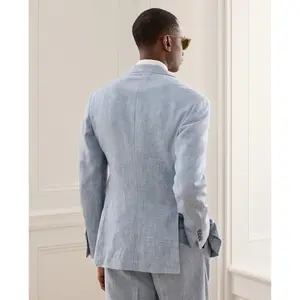 Ralph Lauren Glenn Hand-tailored Délavé Linen Jacket