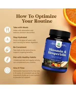 NATURE'S CRAFT Diosmin Hesperidin Complex Capsules